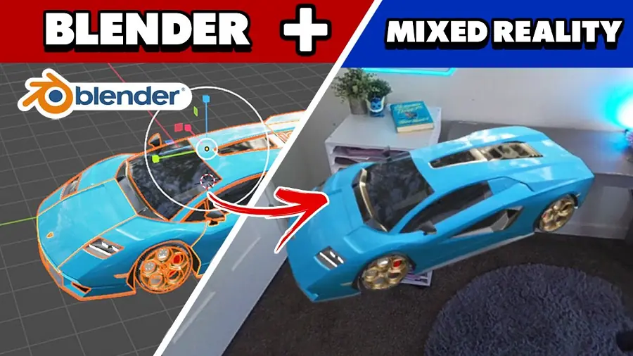 Blender增强现实模型制作 - BimAnt